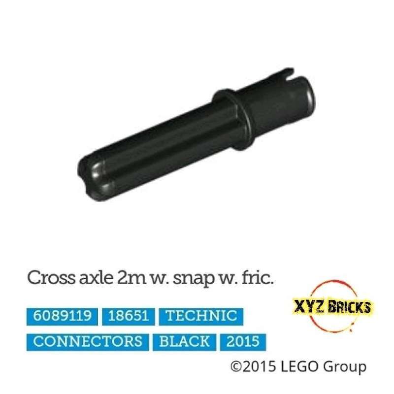 Jual Lego Parts 6089119 - Technic Cross Axle 2m With Friction Snap ...