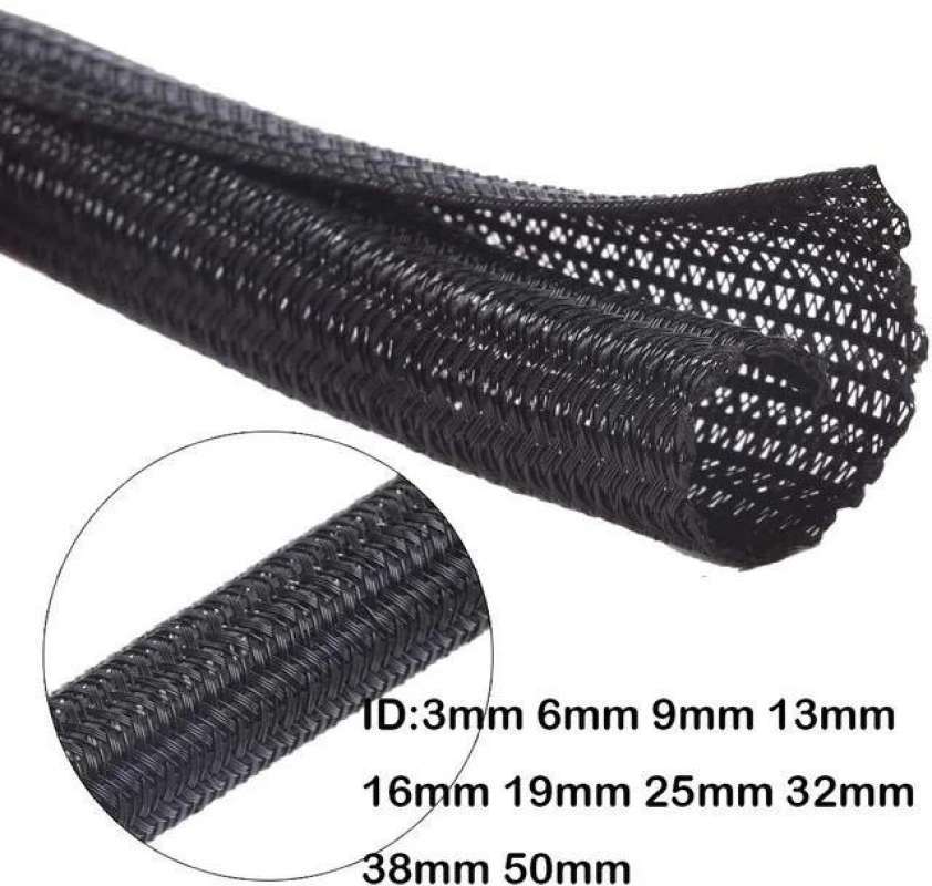 Jual Sleeving Cable Wrap Mesh Kabel Wrapping Jaring Spiral - 5 Mm Di ...