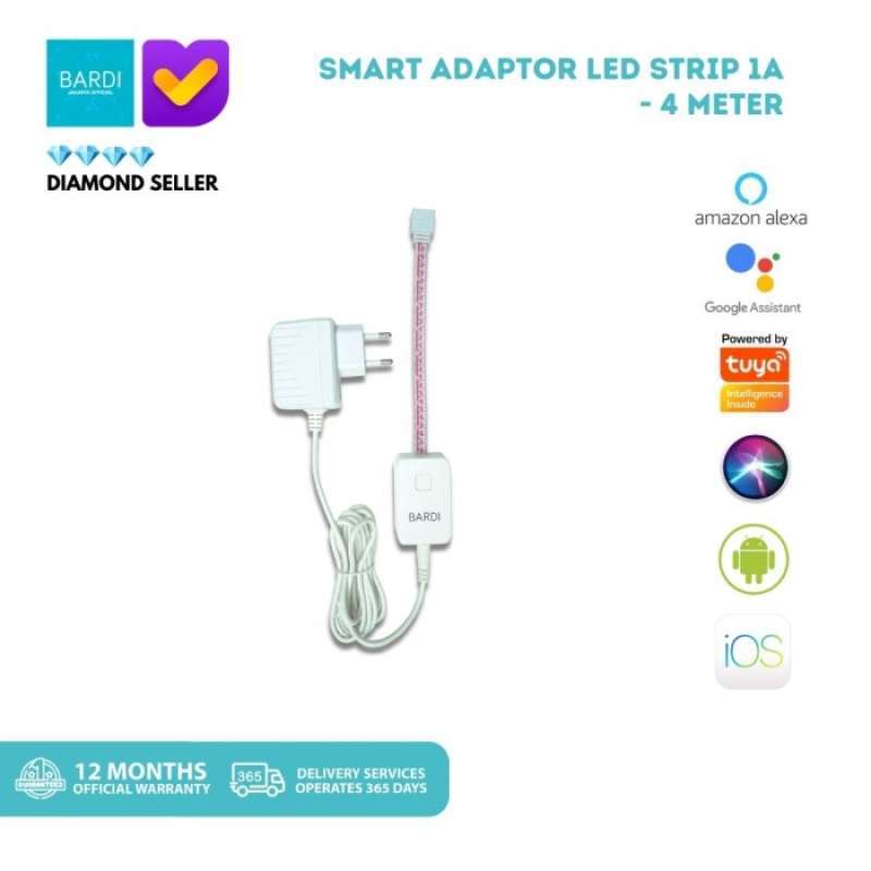 Jual Bardi Adaptor Smart Led Strip 4m Di Seller Shin Store - Cengkareng ...