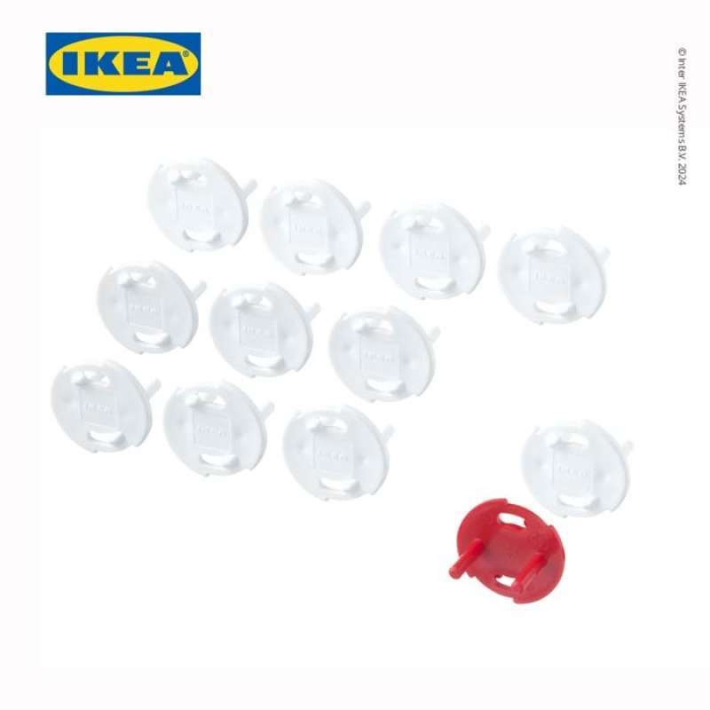 Jual Ikea Patrull Pengaman Stop Kontak / Steker Isi 12pcs Di Seller ...