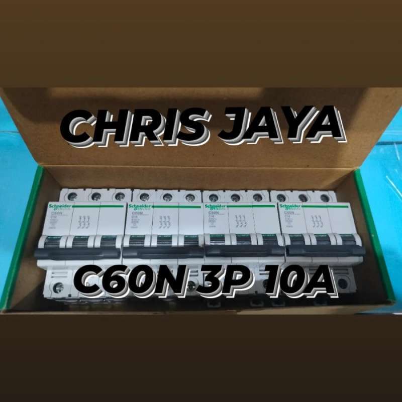 Jual Mcb C60n Schneider 6a/10a/16a/20a 3 Phase 3p 3p 3phase Mcb Schneider - 16a Di Seller Shin ...