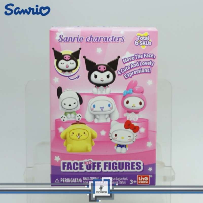 Jual Sanrio Face Off Figures Swap Changing Figure Official Hello Kitty ...