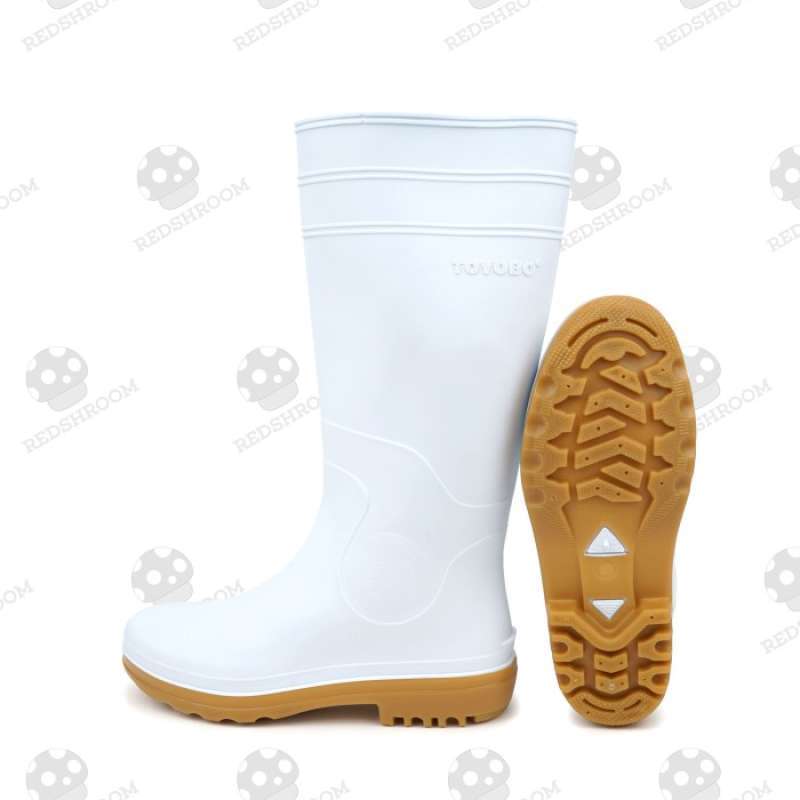 Promo Sepatu Boot Tinggi Toyobo 8808 Maroon Putih Biru Proyek Lentur ...