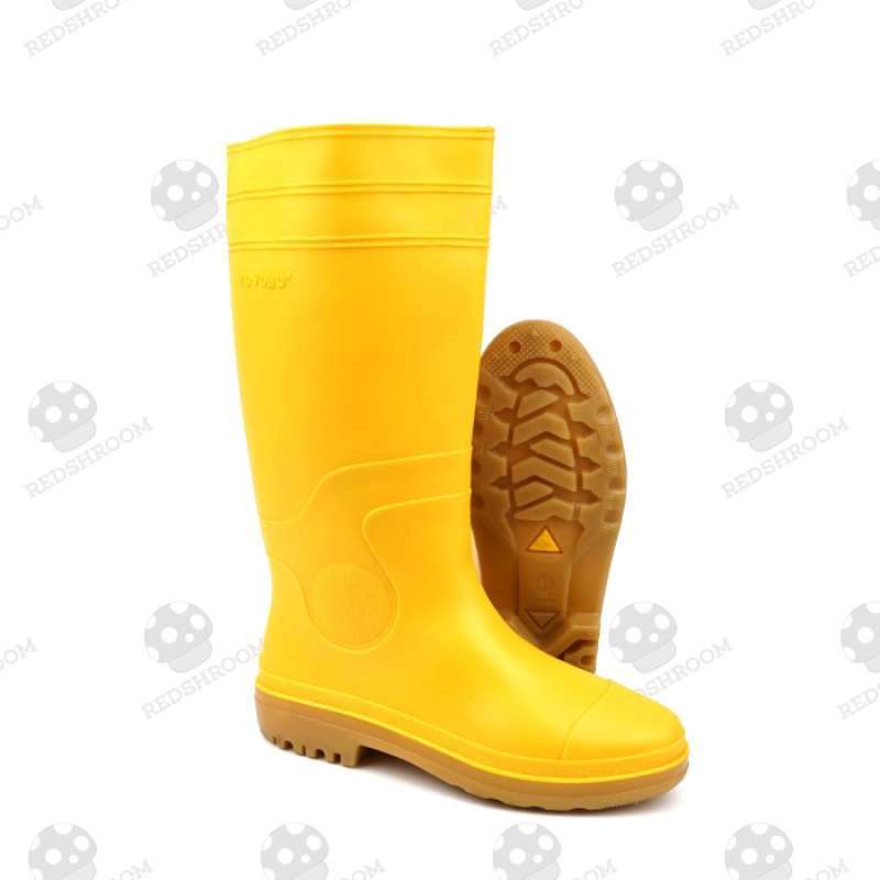 Promo Sepatu Boot Tinggi Toyobo 8808 Kuning Hijau Hitam Proyek Lentur ...