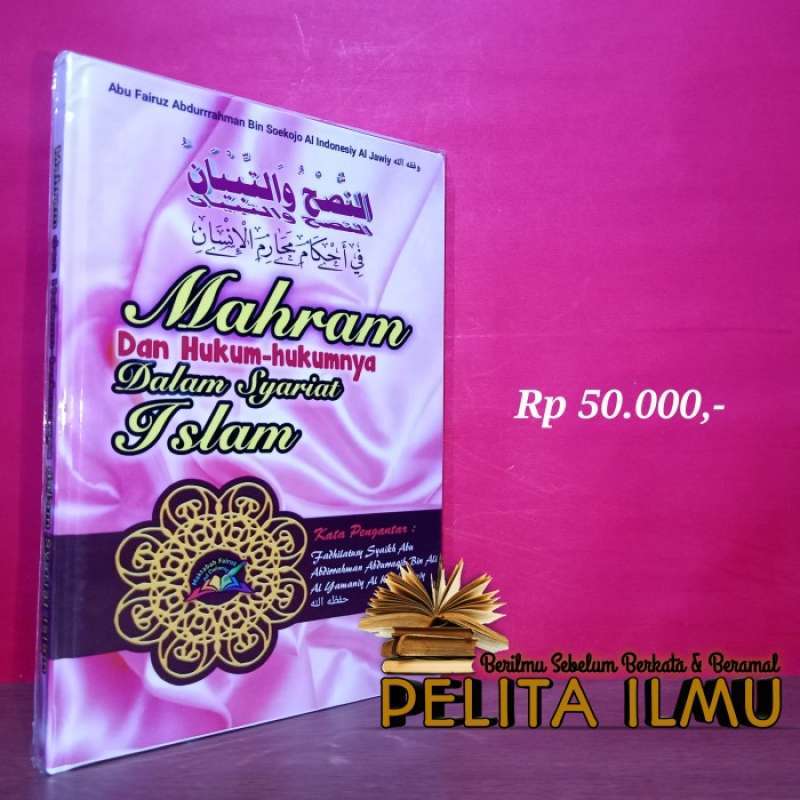 Promo Buku Mahram Dan Hukum-hukumnya Dalam Syariat Islam Diskon 23% Di ...