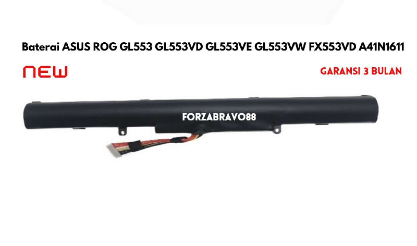 Jual Baterai Asus Rog Gl553 Gl553vd Gl553ve Gl553vw Fx553vd A41n1611 Di ...