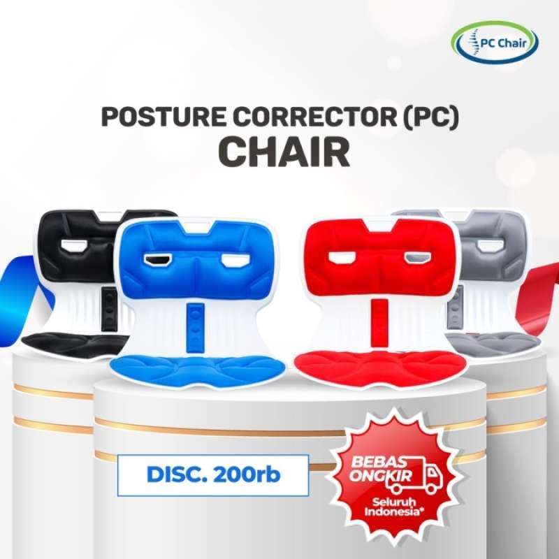 Promo Jaco Posture Corrector Chair (pc Chair) Penyangga Tulang Belakang ...