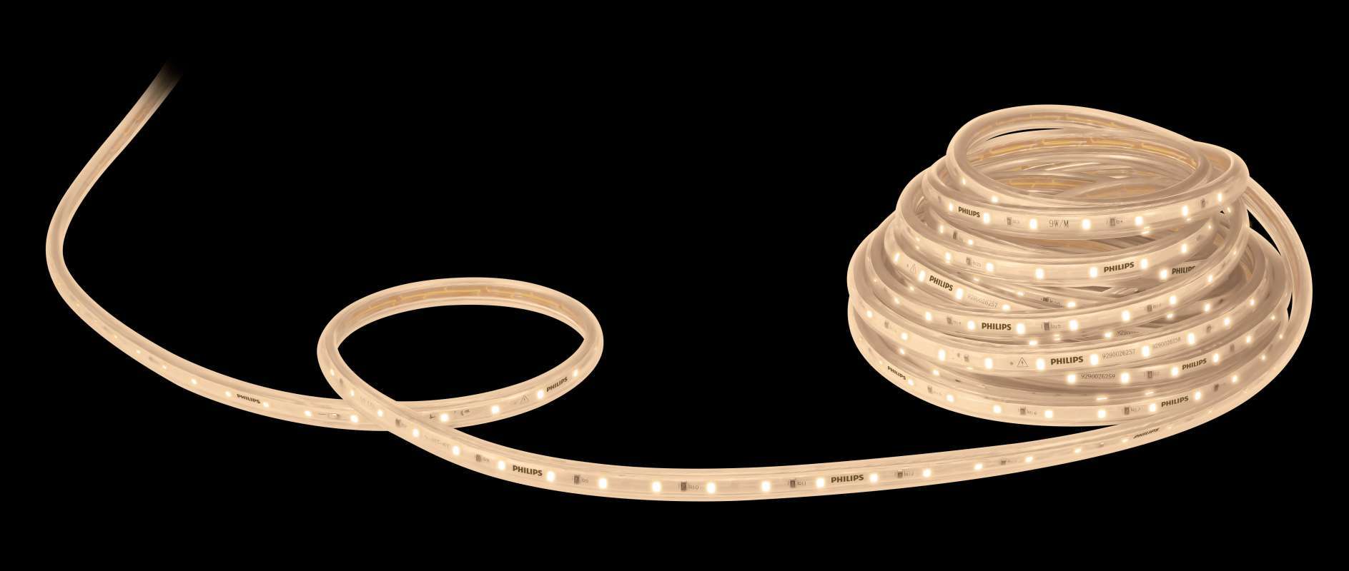 Promo Lampu Philips Led Strip Hls168 7,5w/m 50m 3000k Kuning Diskon 25% ...