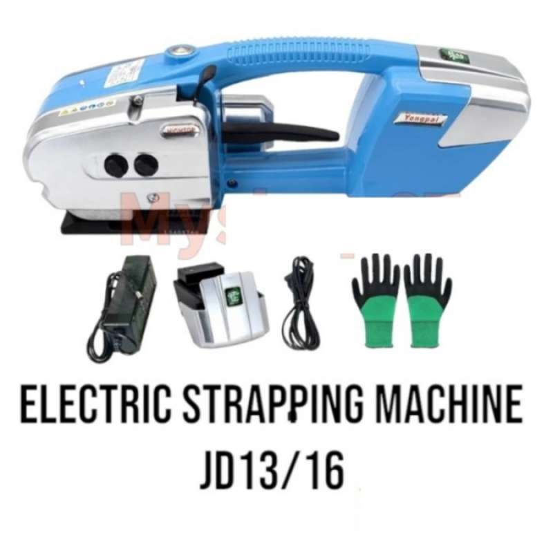 Jual Elektrik Strapping Band Otomatis Jd13/16 Alat Packing Strapping Di ...