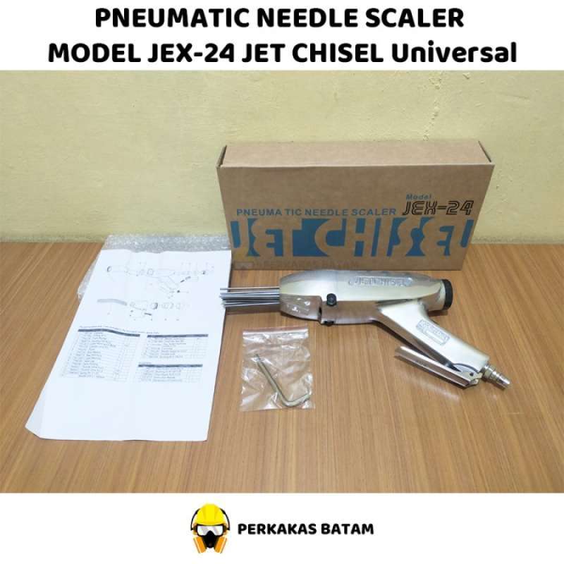 Jual Pneumatic Needle Scaler Jet Nitto Kohki Chiser Jex-24 Universal Di ...