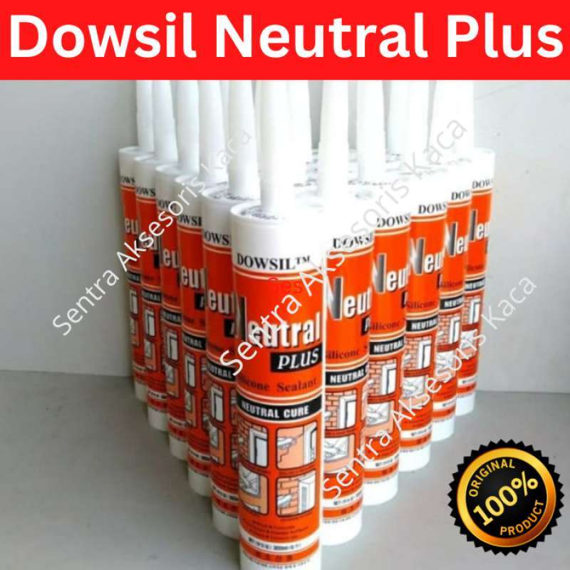 Jual Dowsil Dow Corning Netral Plus Lem Kaca Silicone Sealant - White Di Seller Shin Store ...
