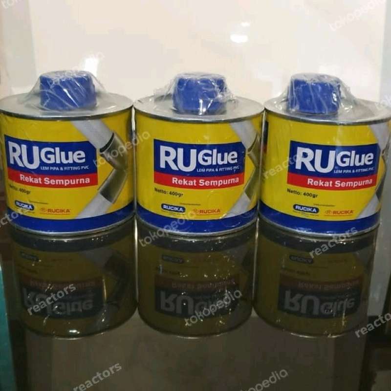 Jual Lem Pipa Pvc Kaleng 400 Gr Ruglue Di Seller Shin Store ...