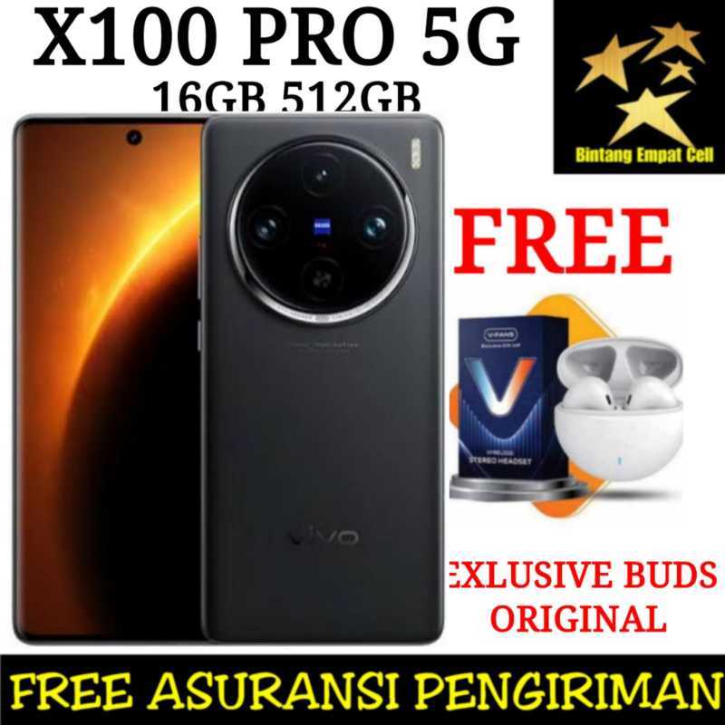 Jual Vivo X100 Pro 5g 16/512 & X100 5g 12/256 Garansi Resmi - Non Bonus X100 Pro 16/512 Black Di ...