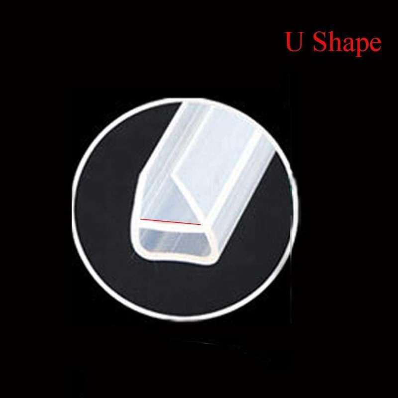 Jual Alloet Silikon Sealing Strip Kaca Pintu Jendela Type U 1m Tp40 ...
