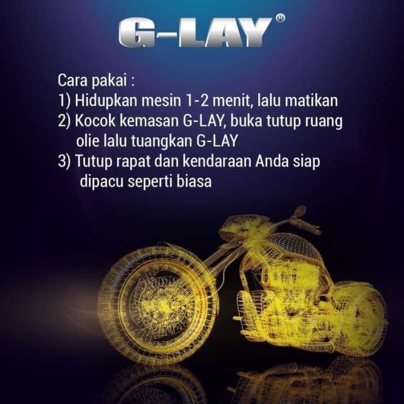 Promo G-lay Universal Restorer Motor / Smaller Engines & Metallic ...