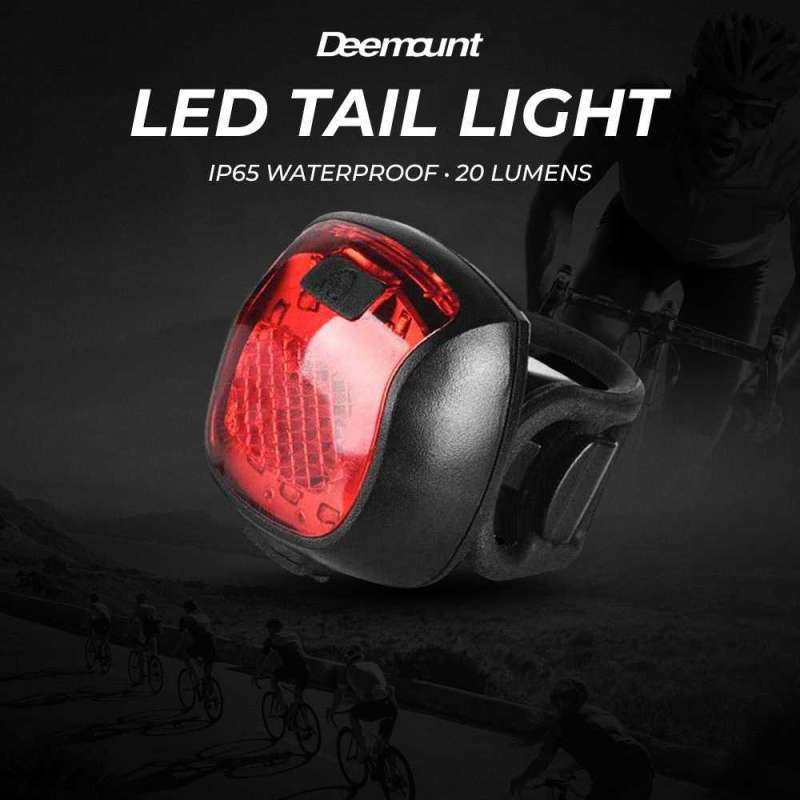 Jual Deemount Lampu Belakang Sepeda Led Tail Light Waterproof 20 Lumens ...