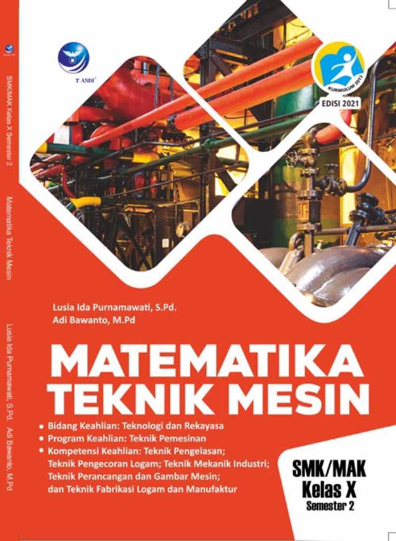 Jual Matematika Teknik Mesin Smk/mak Kelas X, Xii Semester 1, 2 - Kelas ...