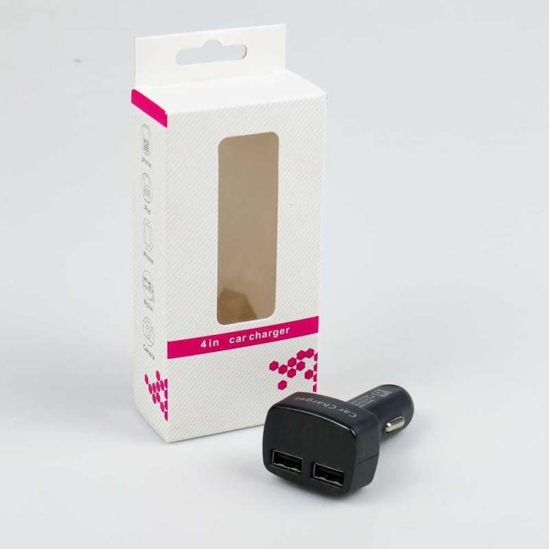 Jual Dual Usb Car Charger 3.1a With Led Display Ec2 Charging Adapter ...