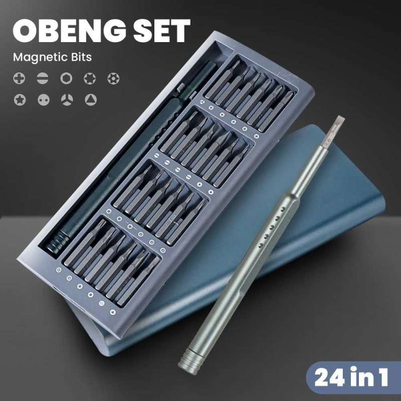 Jual Xzante Wiha Obeng Set Magnetic Bits 24 In 1 W24 Baut Alat Serba ...