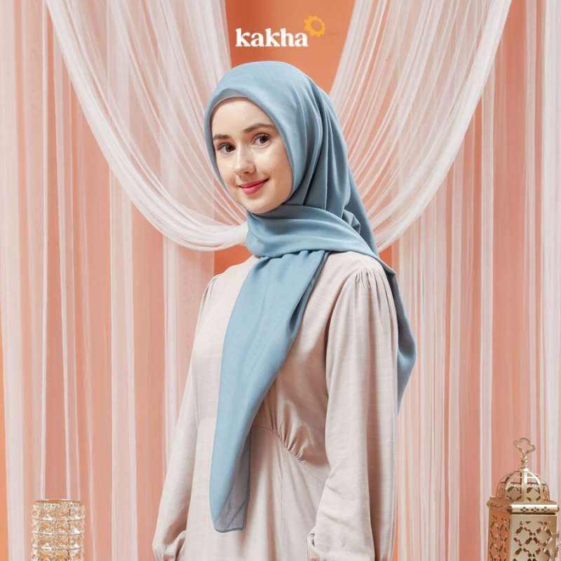 Jual Kakha - Jilbab Segi Empat 30 Warna Polos / Hijab Voal / Hijab Polos - 6 Golden Brown Di ...