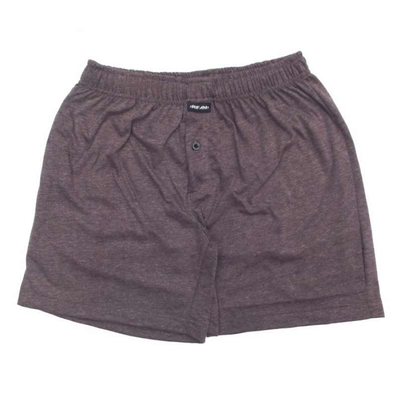 Promo Celana Boxer Pria W..anita Katun Polos Rifam Model Kancing - Kcg ...