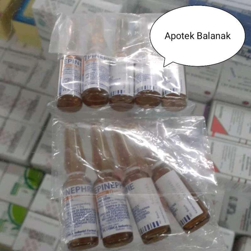 Jual Epinephrine/injeksi/eceran/ampulan Original Di Seller Apotek ...