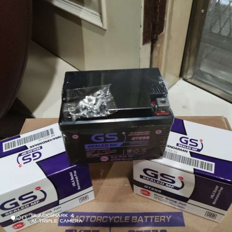 Promo Aki Motor Merk Gsj Tipe Gtz5s Mf ( Kering ) Diskon 29% Di Seller ...