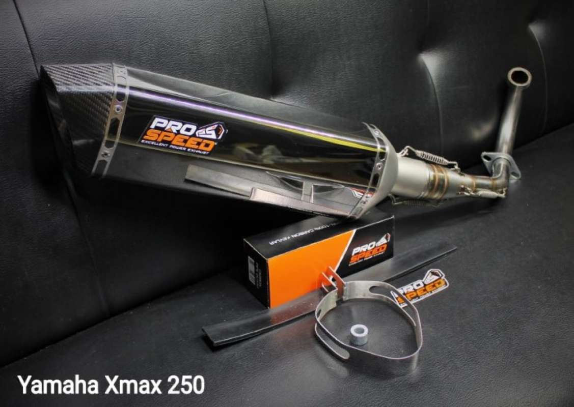 Promo Knalpot Prospeed Black Chrome 250cc Fullsystem Terbaru Diskon 2% ...