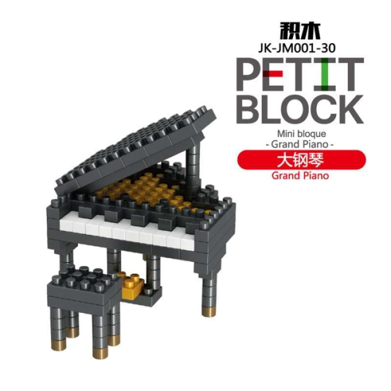 Promo Petit Nano Block Music Instrument Series Diy Nanoblock Alat Musik - 26 Acoustic Gui Diskon ...
