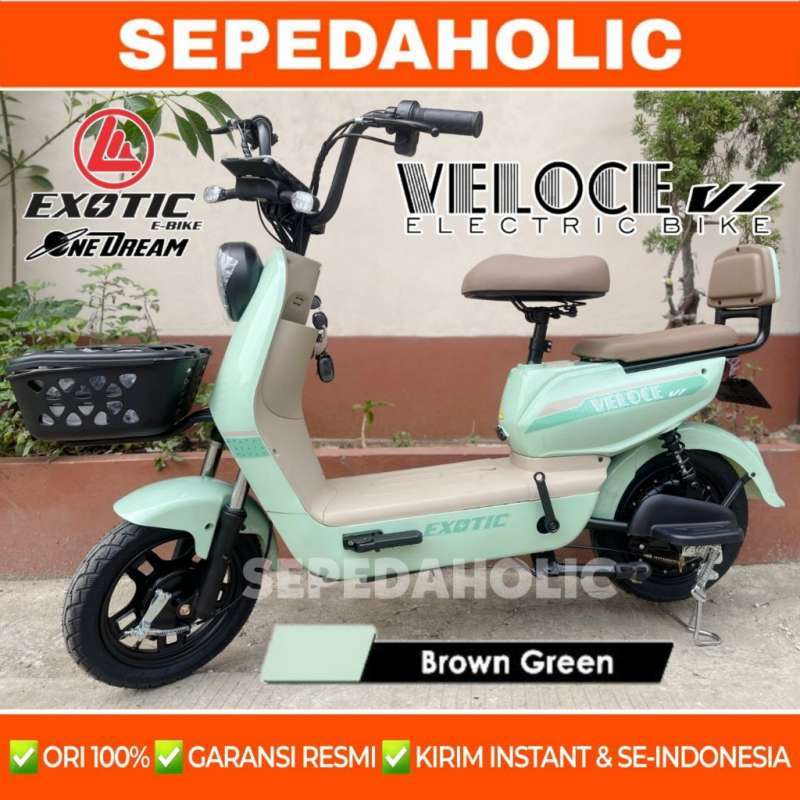 Promo Sepeda Listrik Exotic Veloce V1 By Pacific 500 Watt Electric Bike ...