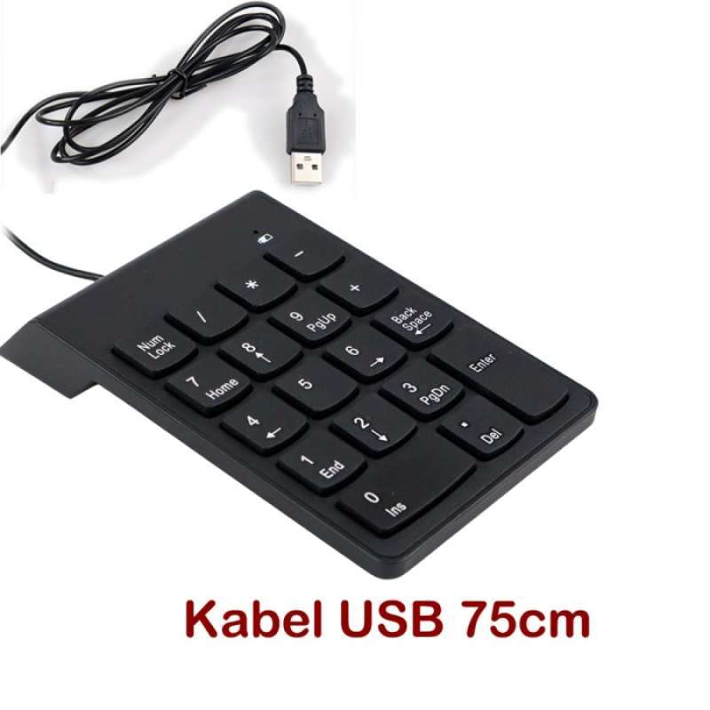 Jual Keyboard Numeric Numpad Angka Keypad Numeric Keyboard Wireless 2