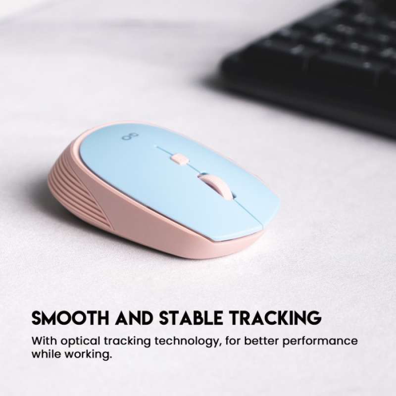 Jual Mouse Wireless Office Fantech W607/w608/w605 Go Series Laptop/desktop - W608 Green Di ...