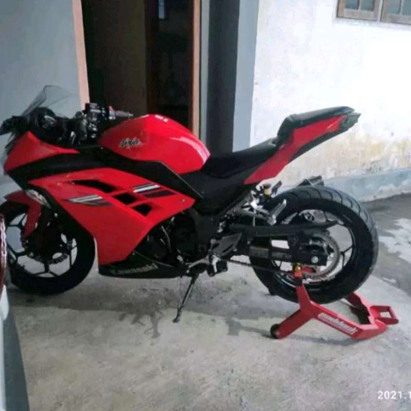 Jual Standar Paddock Racing Pedok Besi Kotak Hollow Varian Warna Motor ...