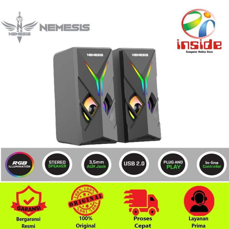 Promo Speaker Gaming 2.0 Stereo Rgb Nyk Nemesis Sp-n06 Selena Diskon 23% Di Seller Ryoma Store ...