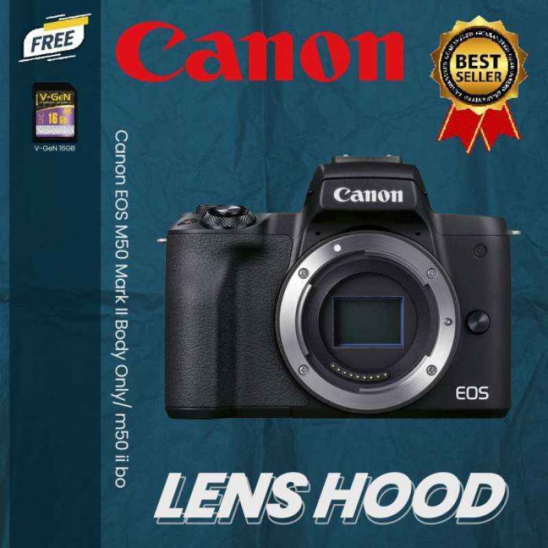 Promo Canon Eos M50 Mark Ii Body Only/ M50 Ii Bo Diskon 23% Di Seller ...