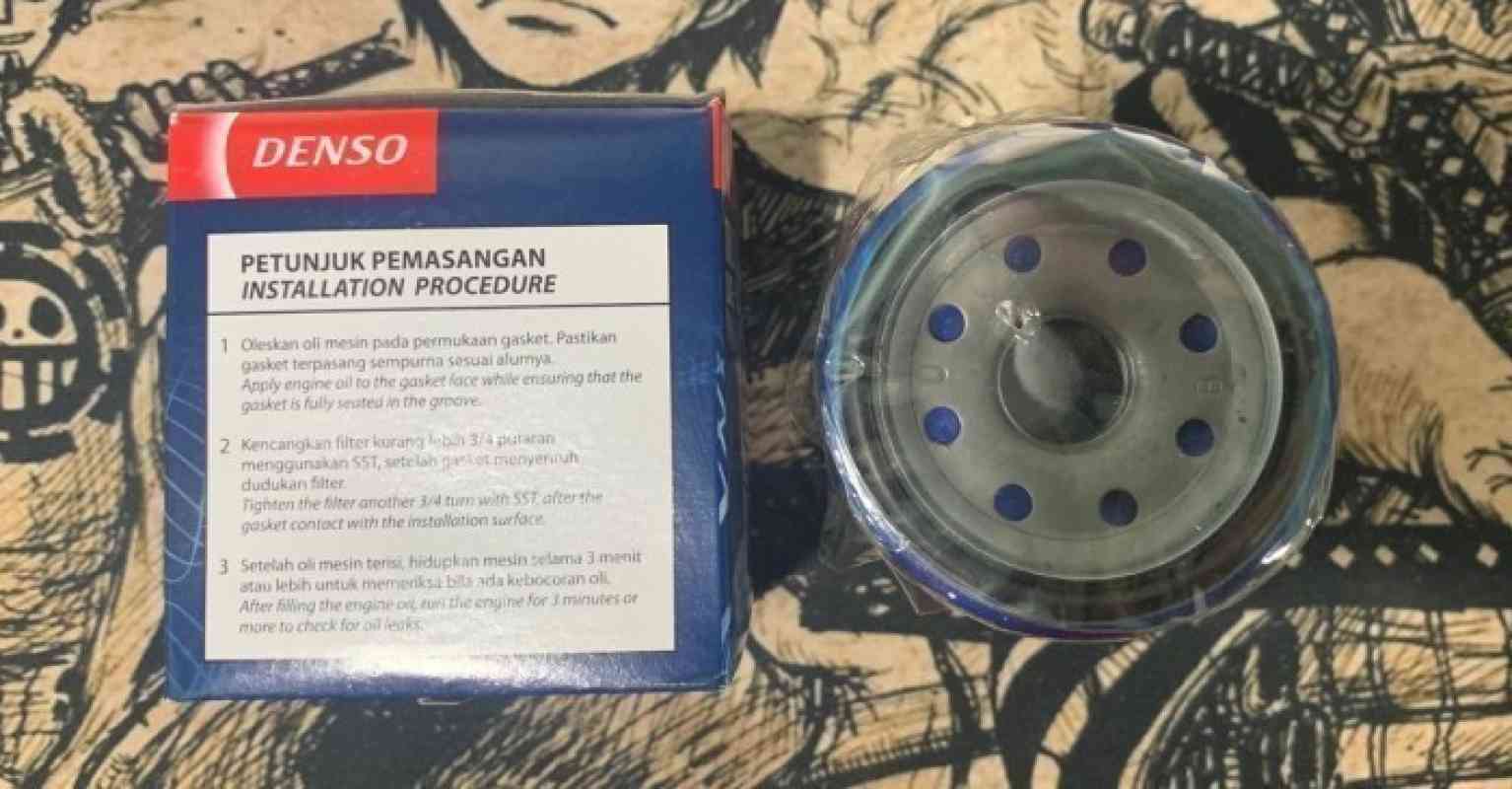 Jual Filter Oli Toyota Avanza Dxe-1001 Denso Original 15601-bz010 ...