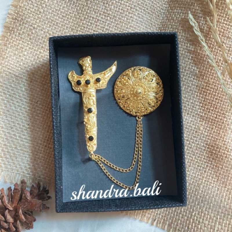 Jual Bros / Pin Kancing Pria Alpaka Bali Keris Barong - N Di Seller ...