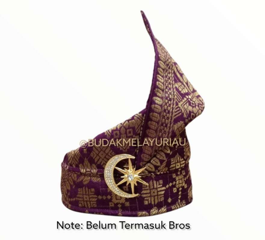 Jual Tanjak Melayu Full Songket Premium Ikat Mahkota Alam - Hitam ...