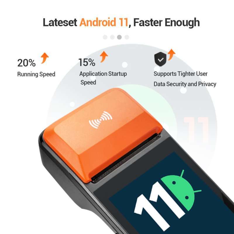 Promo Android Pos Vsc Thermal 58mm Printer 5” Touch Screen(bluetooth ...