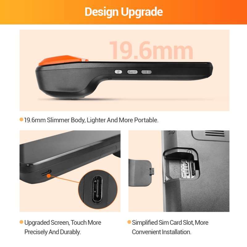 Promo Android Pos Vsc Thermal 58mm Printer 5” Touch Screen(bluetooth ...