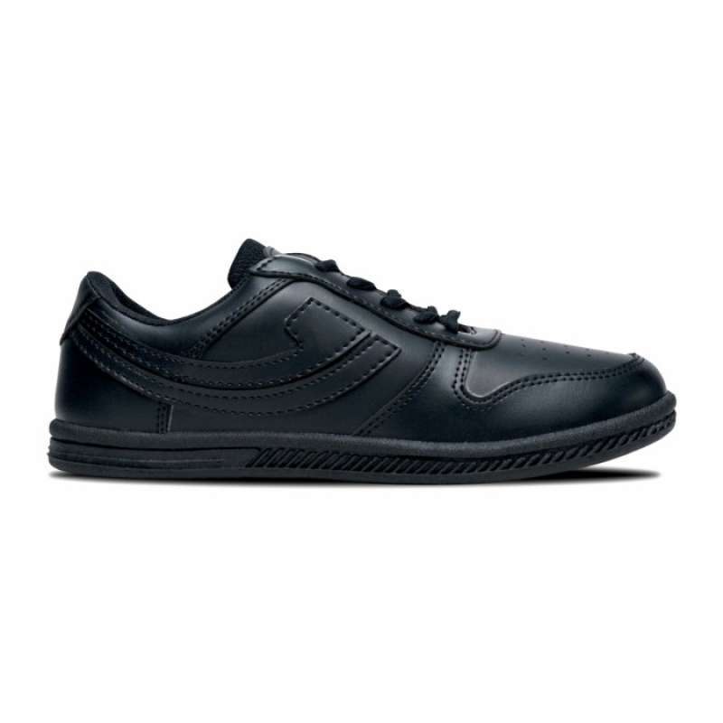 Jual Sepatu Sneakers Johnson - Angkasa Lowcut Black - 44 Di Seller Zati ...