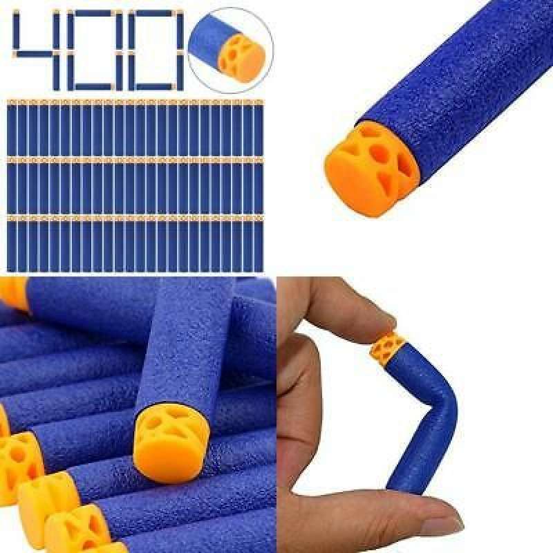 Promo Refill Peluru Pistol Busa/foam Darts/soft Bullet Nerf Waffle Tips ...