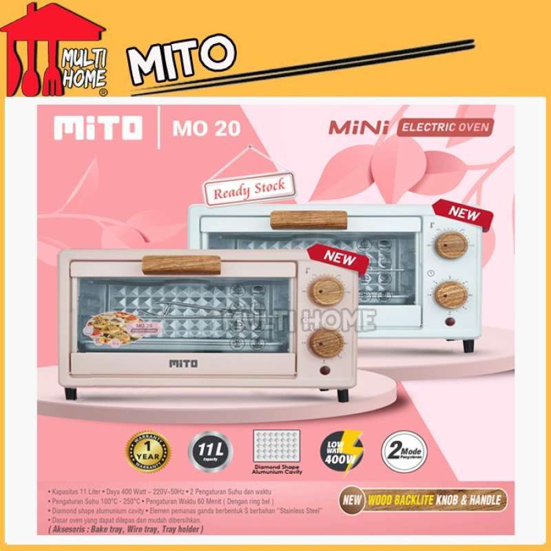 Promo Mito Oven Listrik Mini Mito Mo 20 Kapasitas 11 Liter Terbaik ...