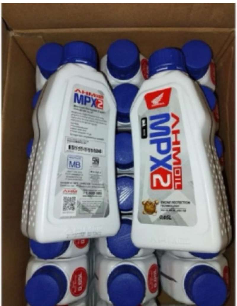 Jual Oli Mpx 2 650ml Oli Mesin Motor Matic 0,65 Honda Matik Vario Genio ...