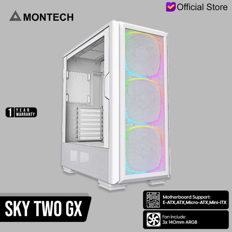 Jual Montech Sky Two Gx Mid Tower E-atx Case - Putih Di Seller Gamer's ...