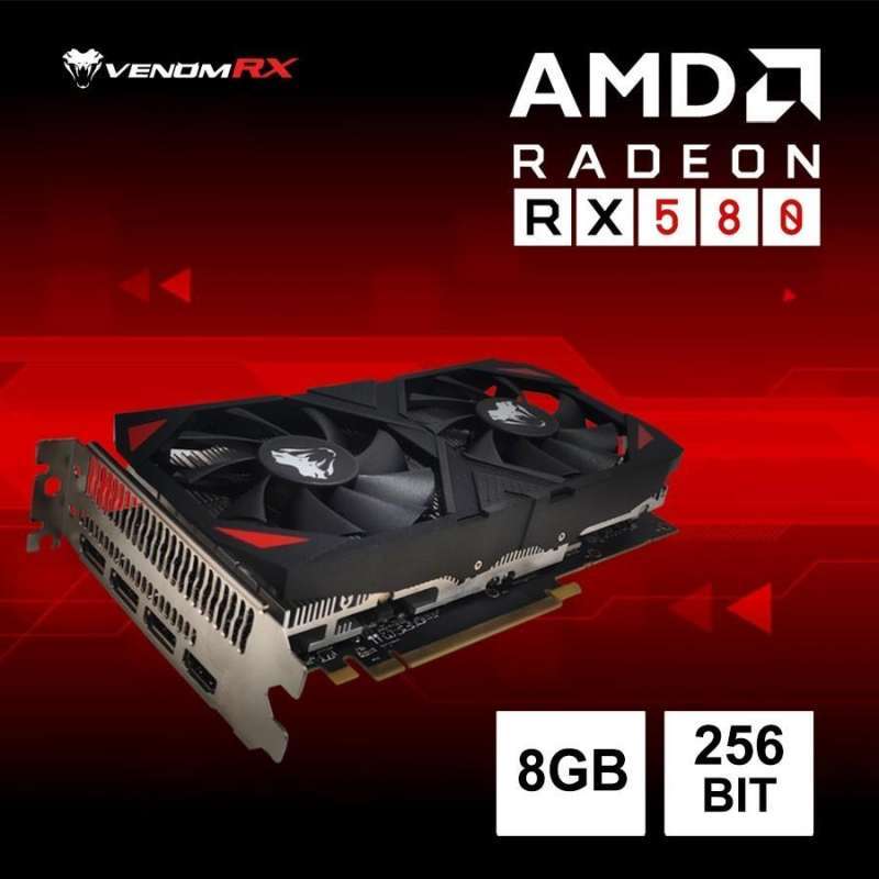 Jual Venomrx Vga Card Radeon Rx 580 8gb Ddr5 256 Bit Di Seller Ssk ...