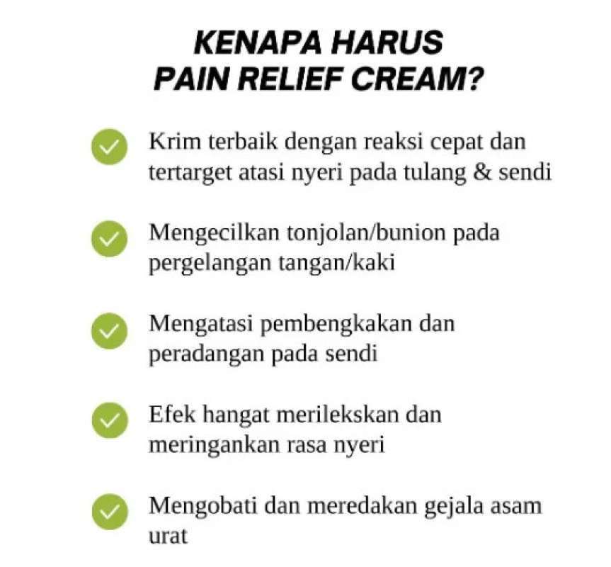 Promo Bunion Pain Relief Cream Obat Bengkak Pada Jempol Kaki Nyeri ...