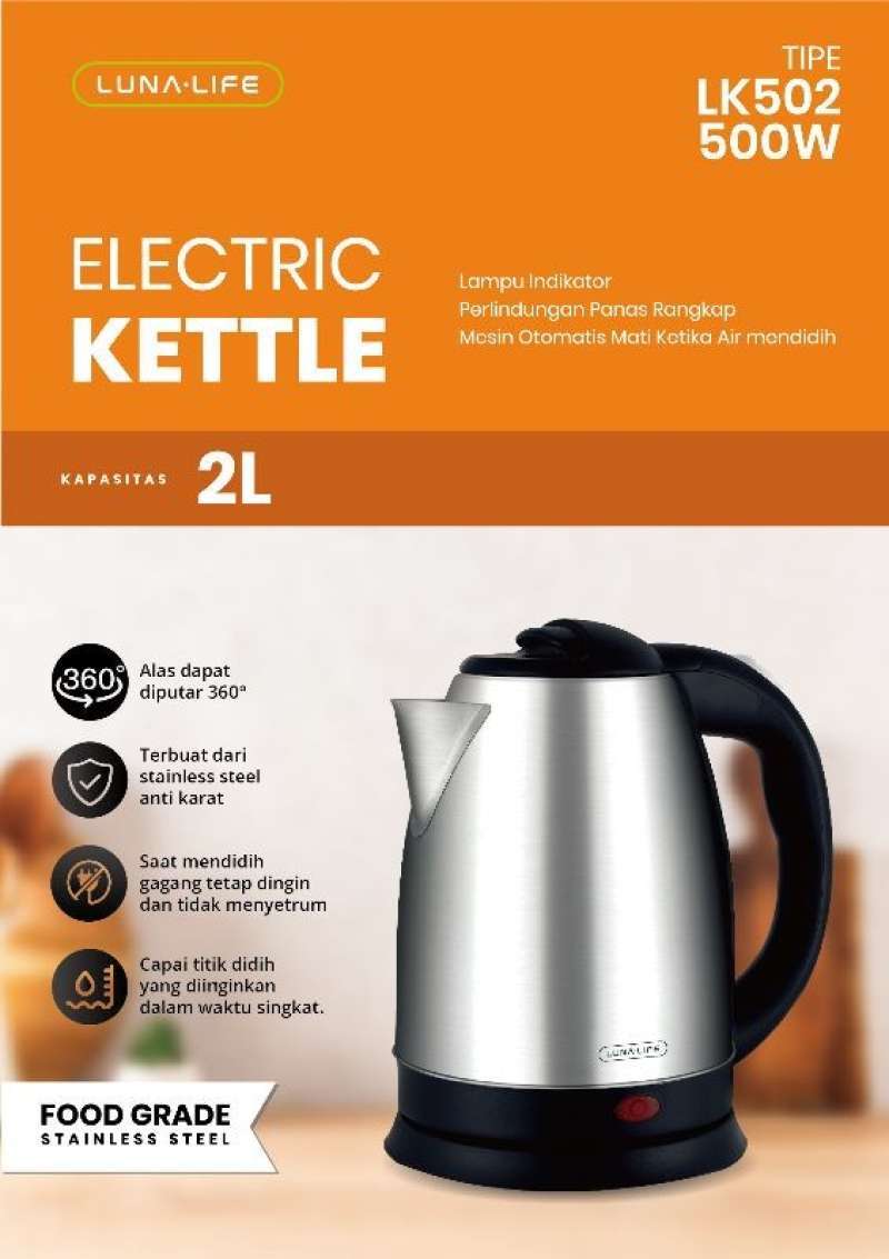 Jual Kettle Listrik Matrix Mtx0168 Teko Listrik Tempat Pemanas Air 1 ...
