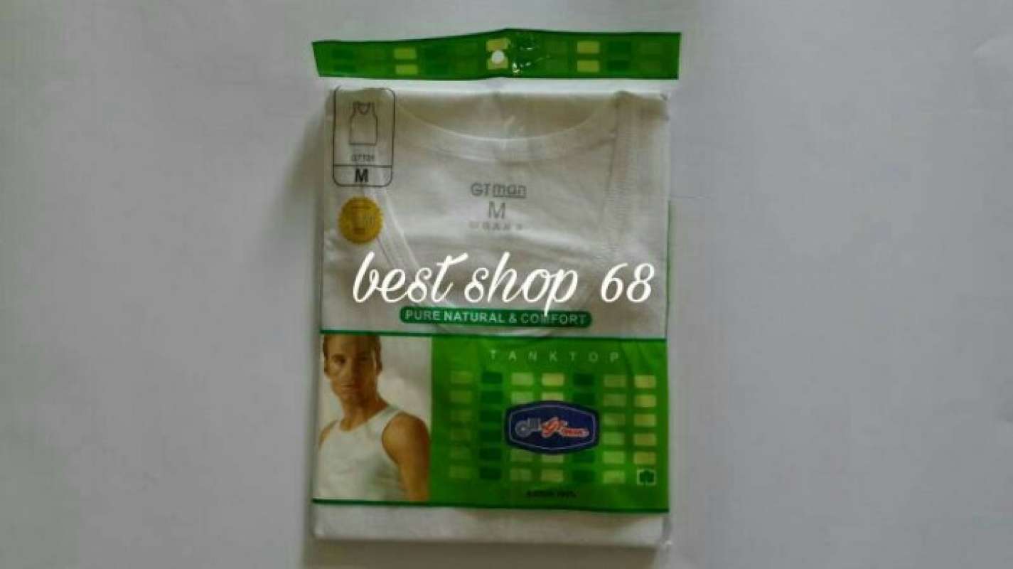 Jual Singlet Pria Gtman Gtt01 - Putih L Di Seller Winter - Cengkareng ...