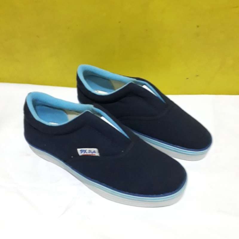Jual Sepatu Px Style 128 Kanvas Pria/wanita - 35 Biru Di Seller Winter ...